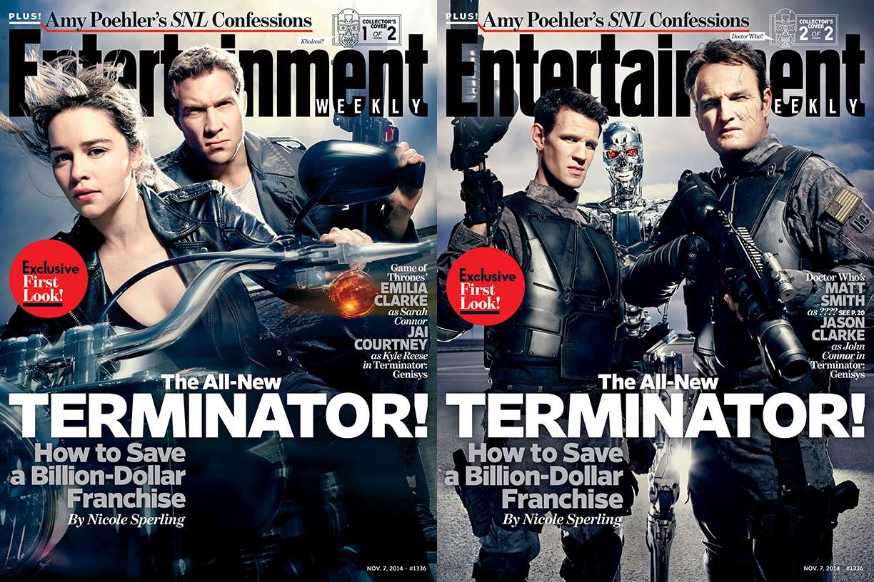 Entertainment Weekly; Terminator: Genisys Magazine Collector Covers ...