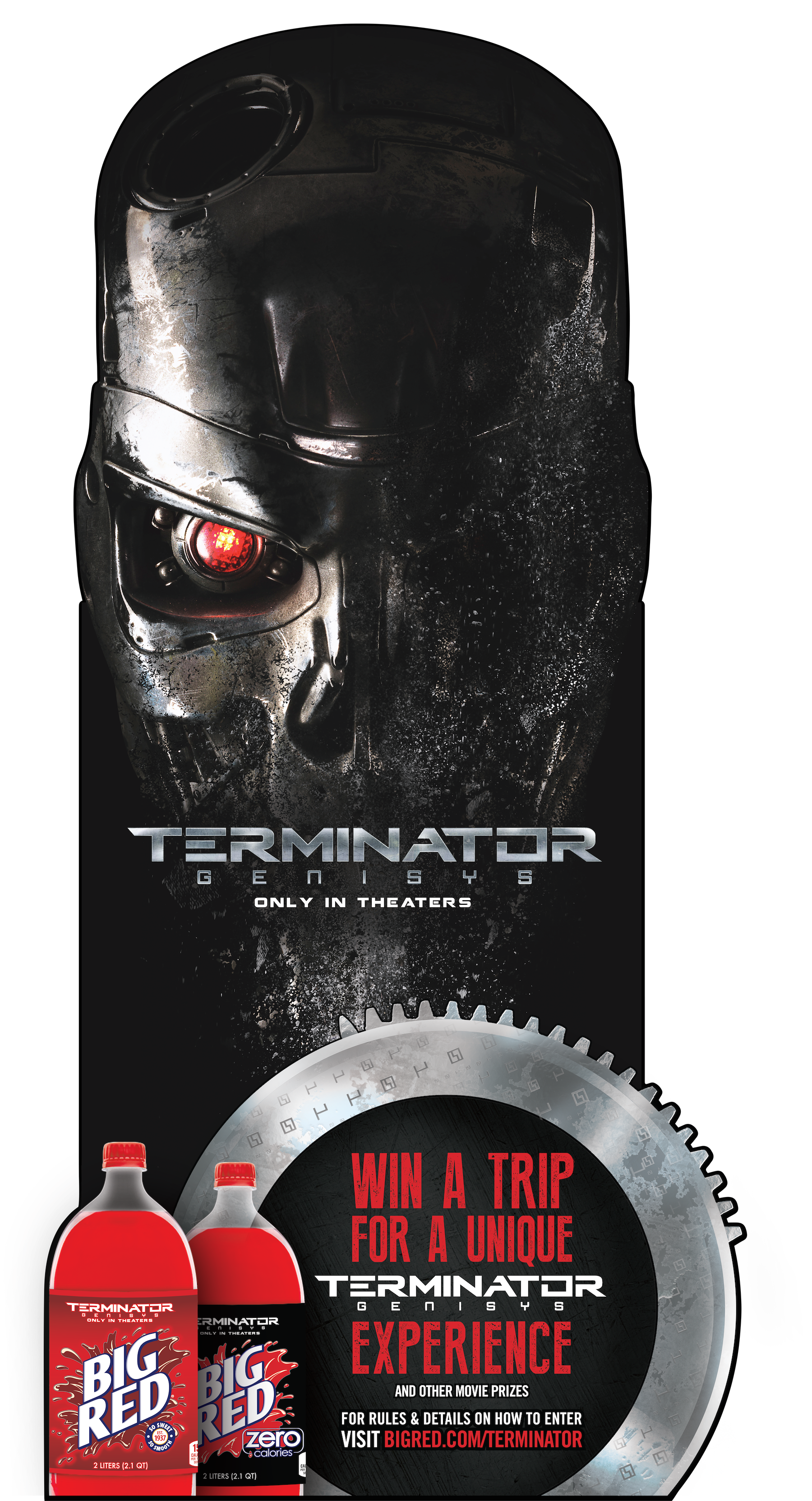 Exclusive: Big Red Terminator Genisys Movie Partnership ...
