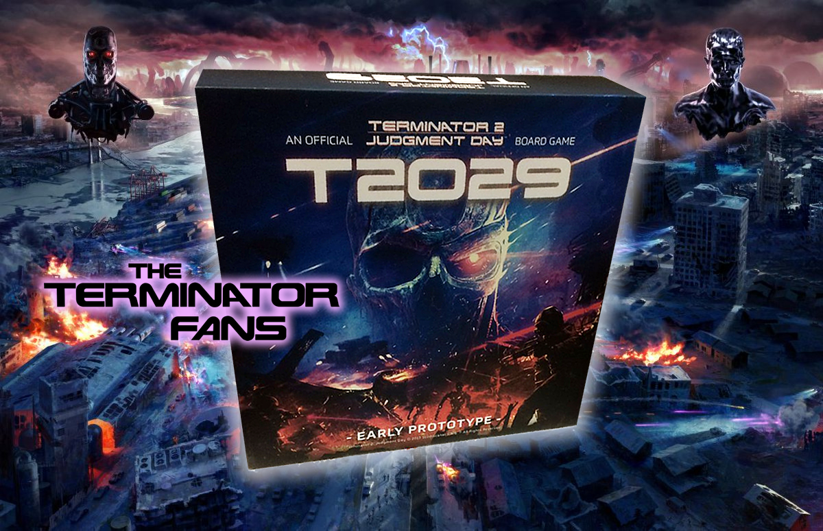 T2029 An Official Terminator 2: Judgment Day Board Game ...