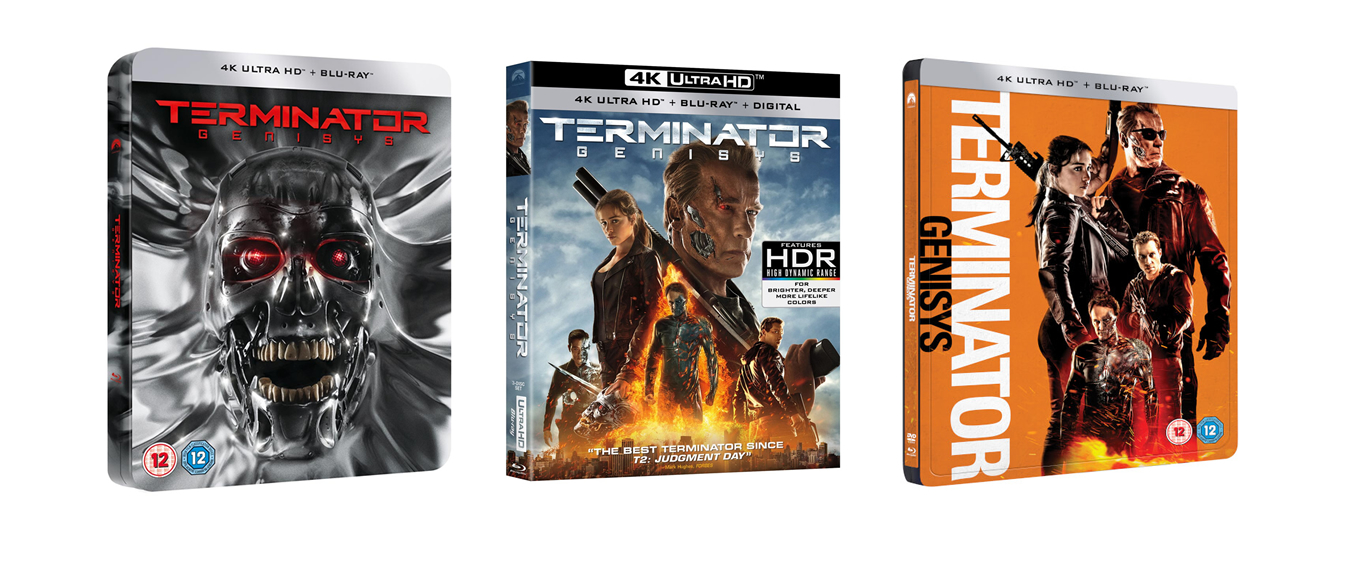 2018 Terminator Genisys 4K Ultra HD and HDR Blu-Ray Editions ...