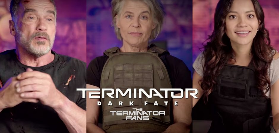 BEHIND THE SCENES LOOK AT TERMINATOR: DARK FATE IN A NEW FEATURETTE ...