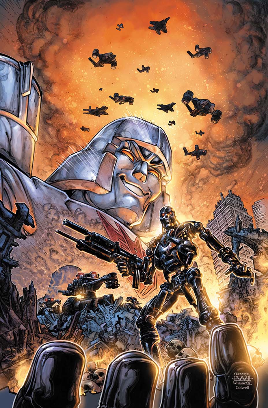 TRANSFORMERS vs. THE TERMINATOR Comic Launching in 2020 ...