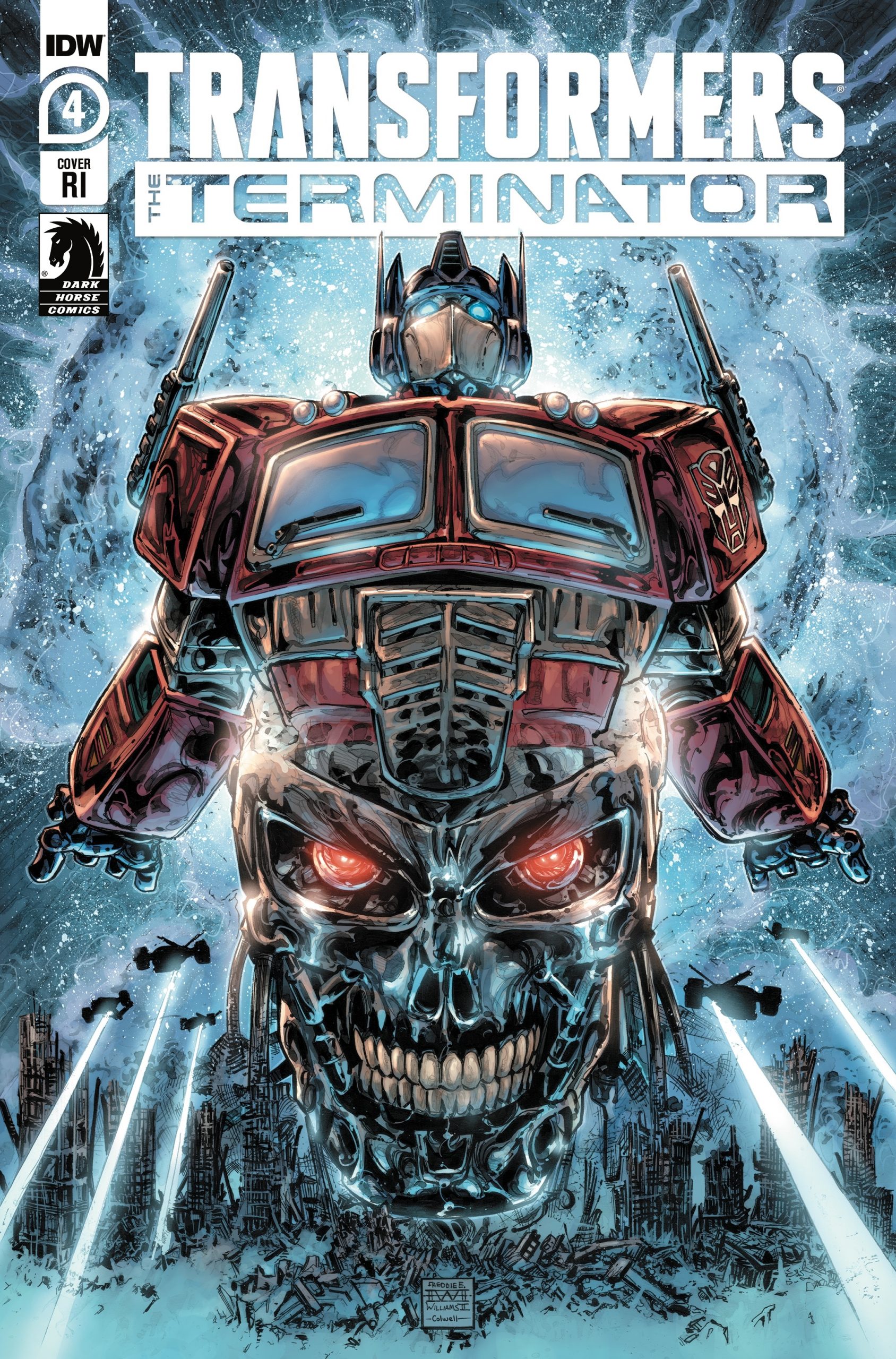 ‘TRANSFORMERS VS THE TERMINATOR’ ISSUE #4 COMIC PREVIEW ...
