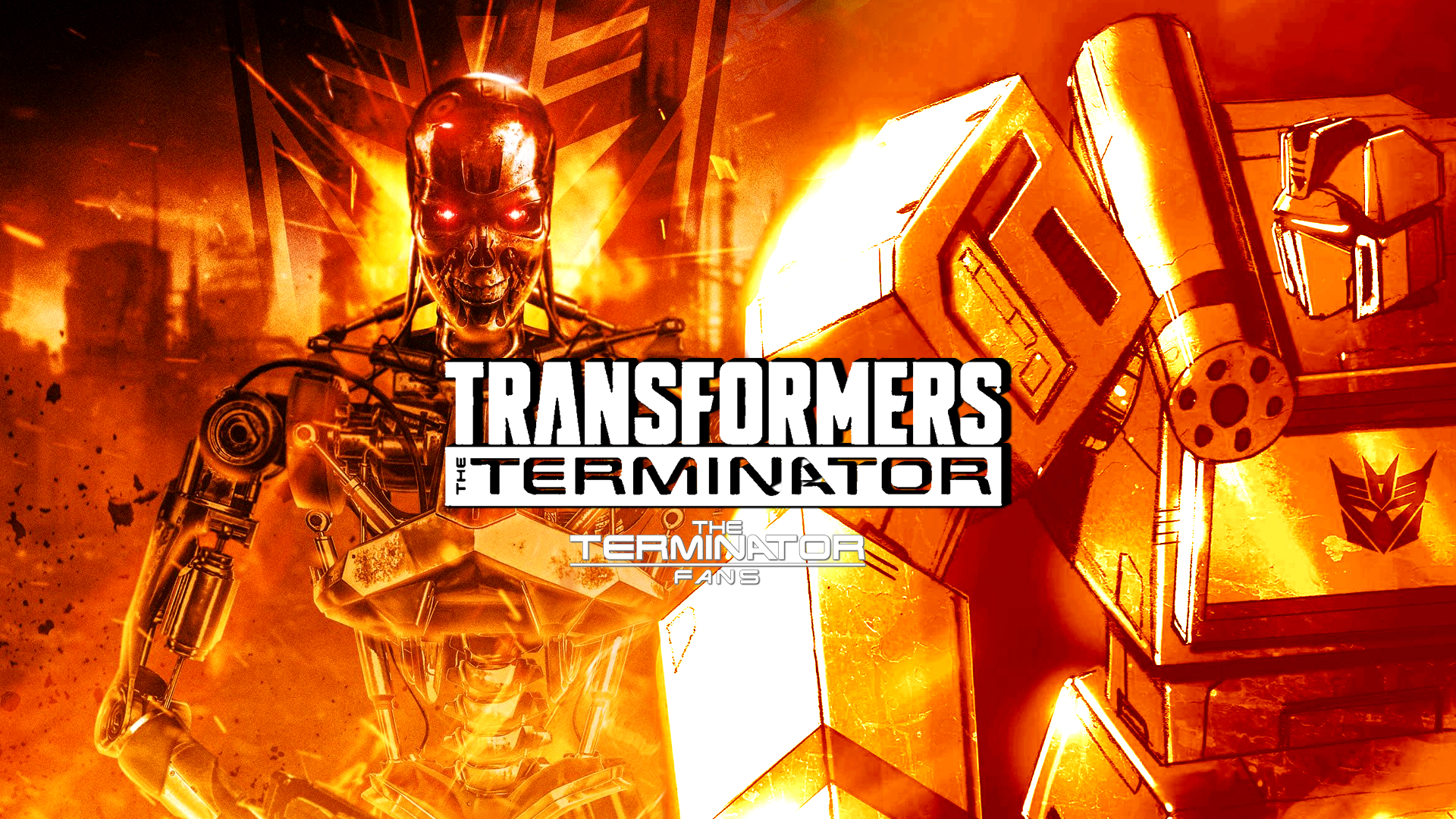 Transformers Vs The Terminator Issue #1 Exclusive Variant Covers ...