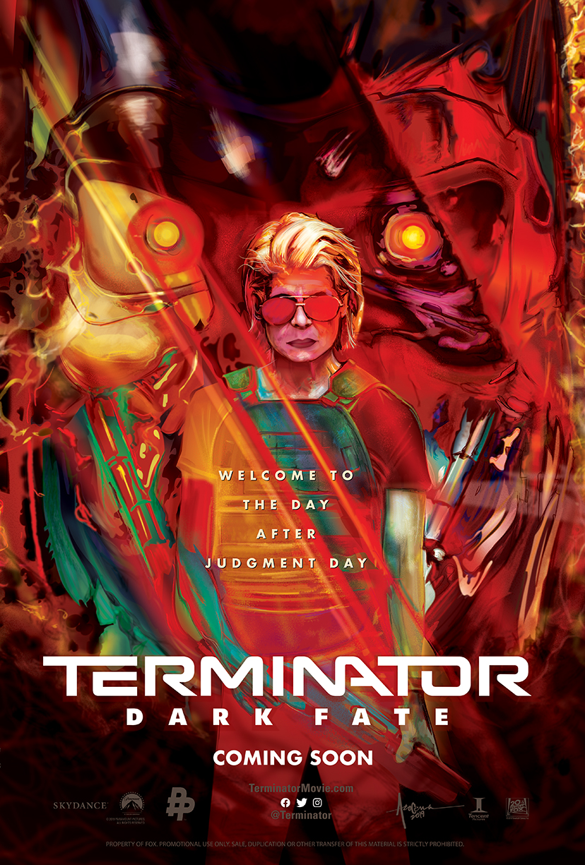 Terminator: Dark Fate (2019) Commission Posters | TheTerminatorFans.com
