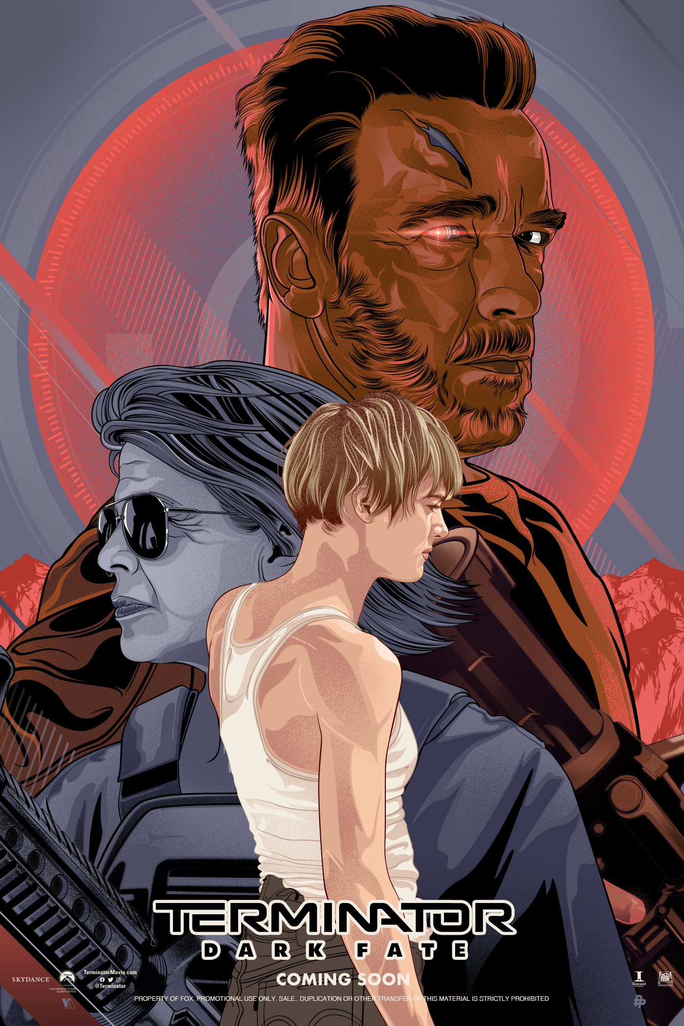 Terminator: Dark Fate (2019) Commission Posters | TheTerminatorFans.com