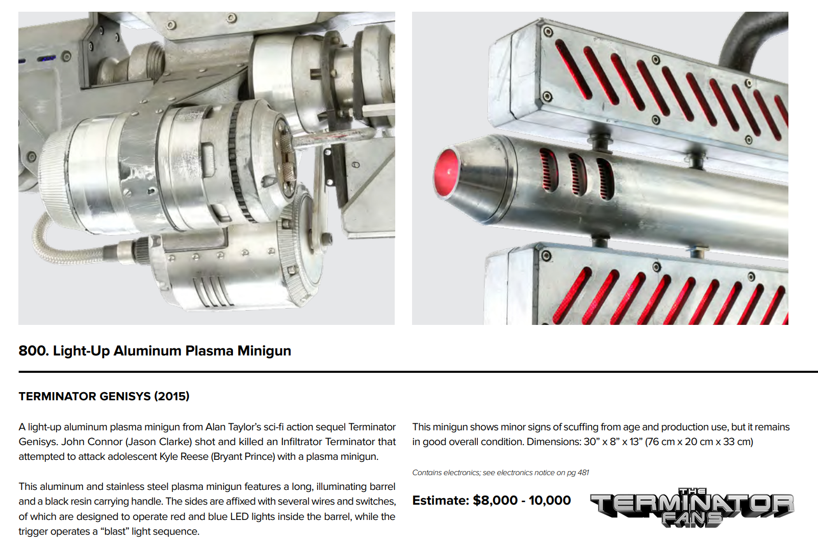 Prop Store: Iconic Terminator Items Go Up For Auction ...