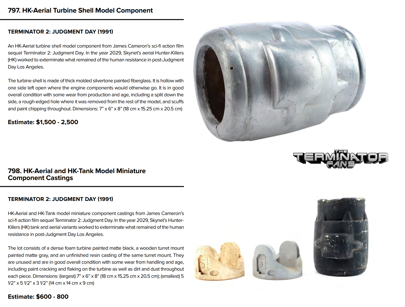 Prop Store: Iconic Terminator Items Go Up For Auction ...