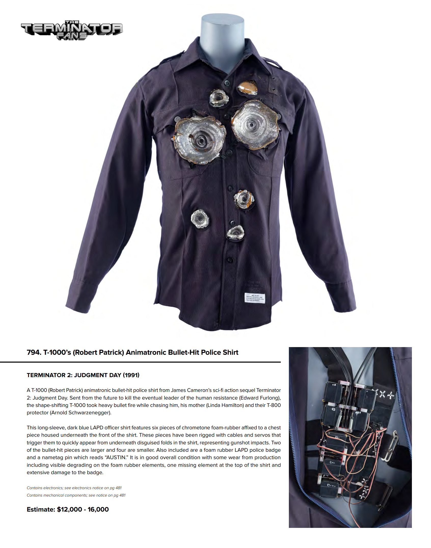 Prop Store: Iconic Terminator Items Go Up For Auction ...