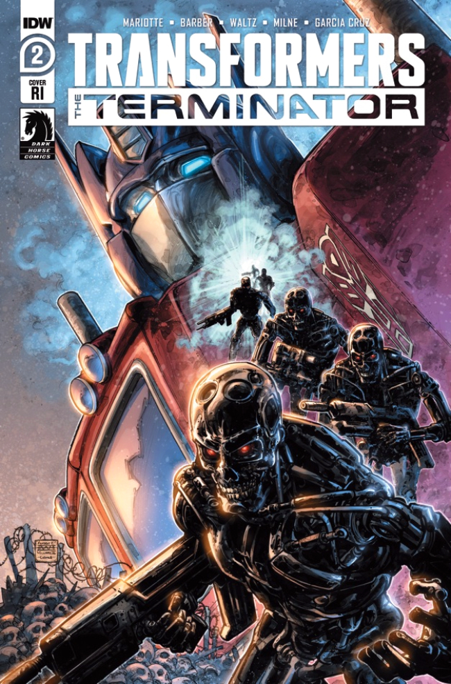 'Transformers Vs The Terminator' Issue #2 Comic Preview ...