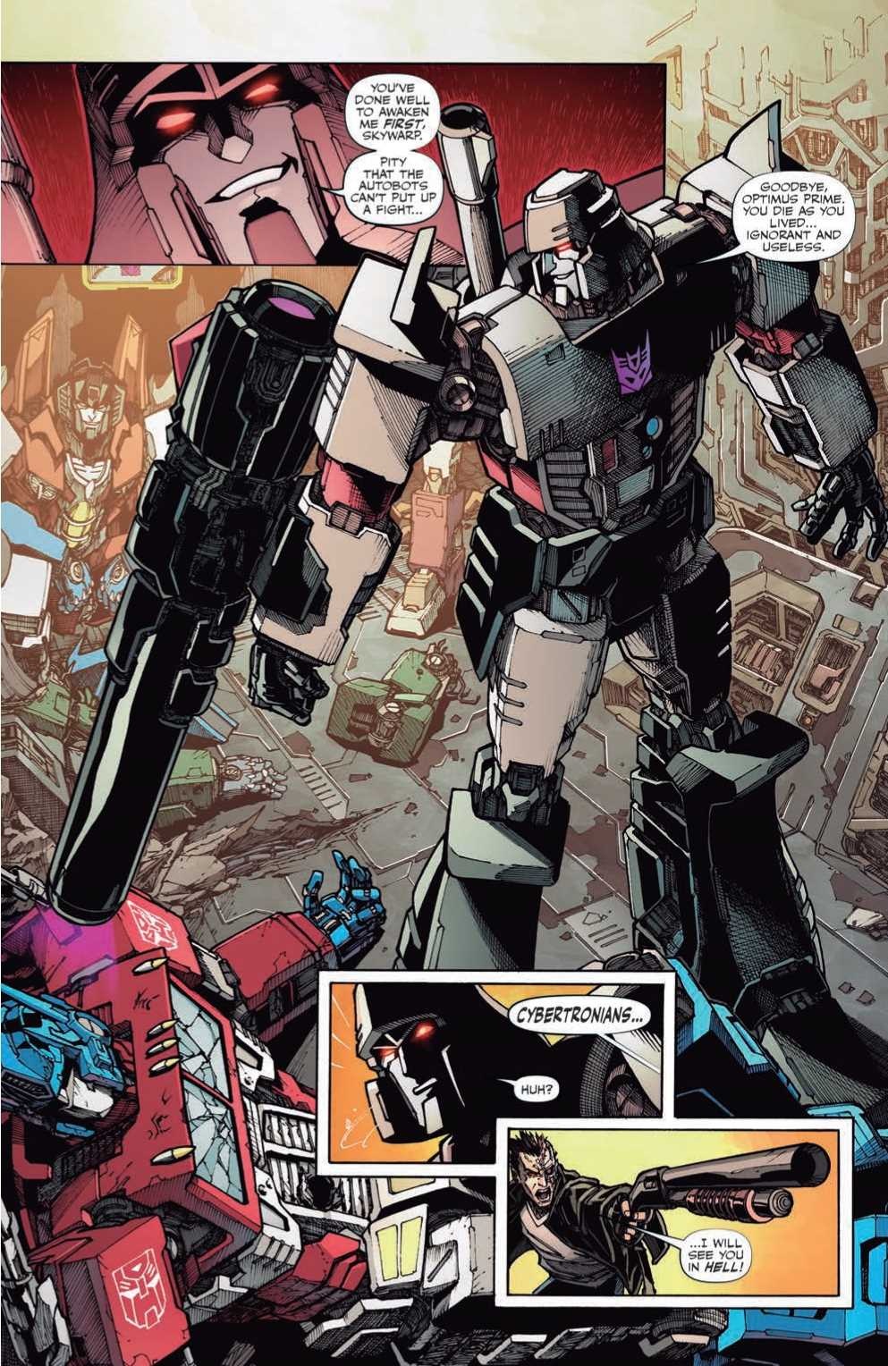 'Transformers Vs The Terminator' Issue #2 Comic Preview ...