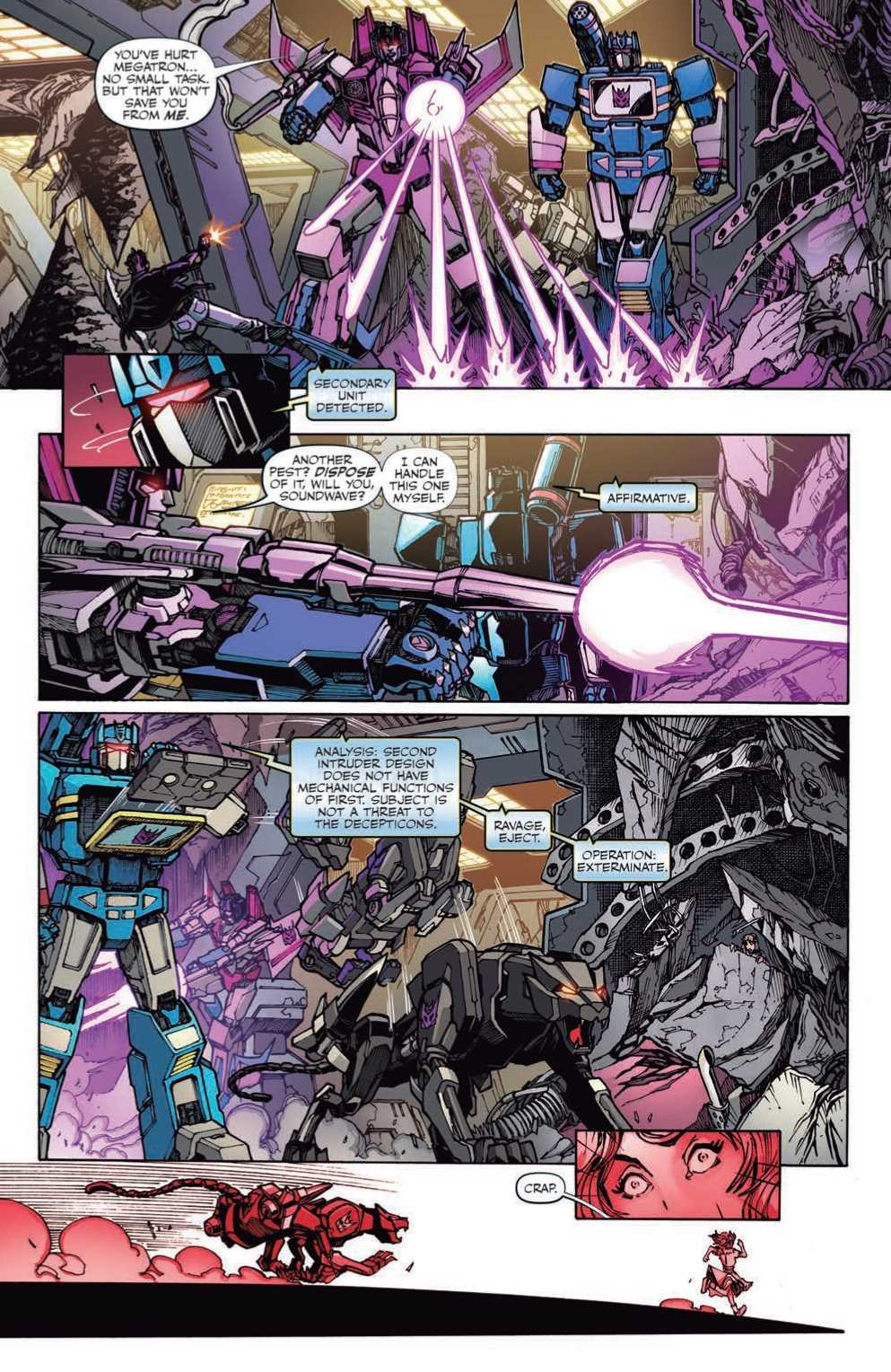 'Transformers Vs The Terminator' Issue #2 Comic Preview ...