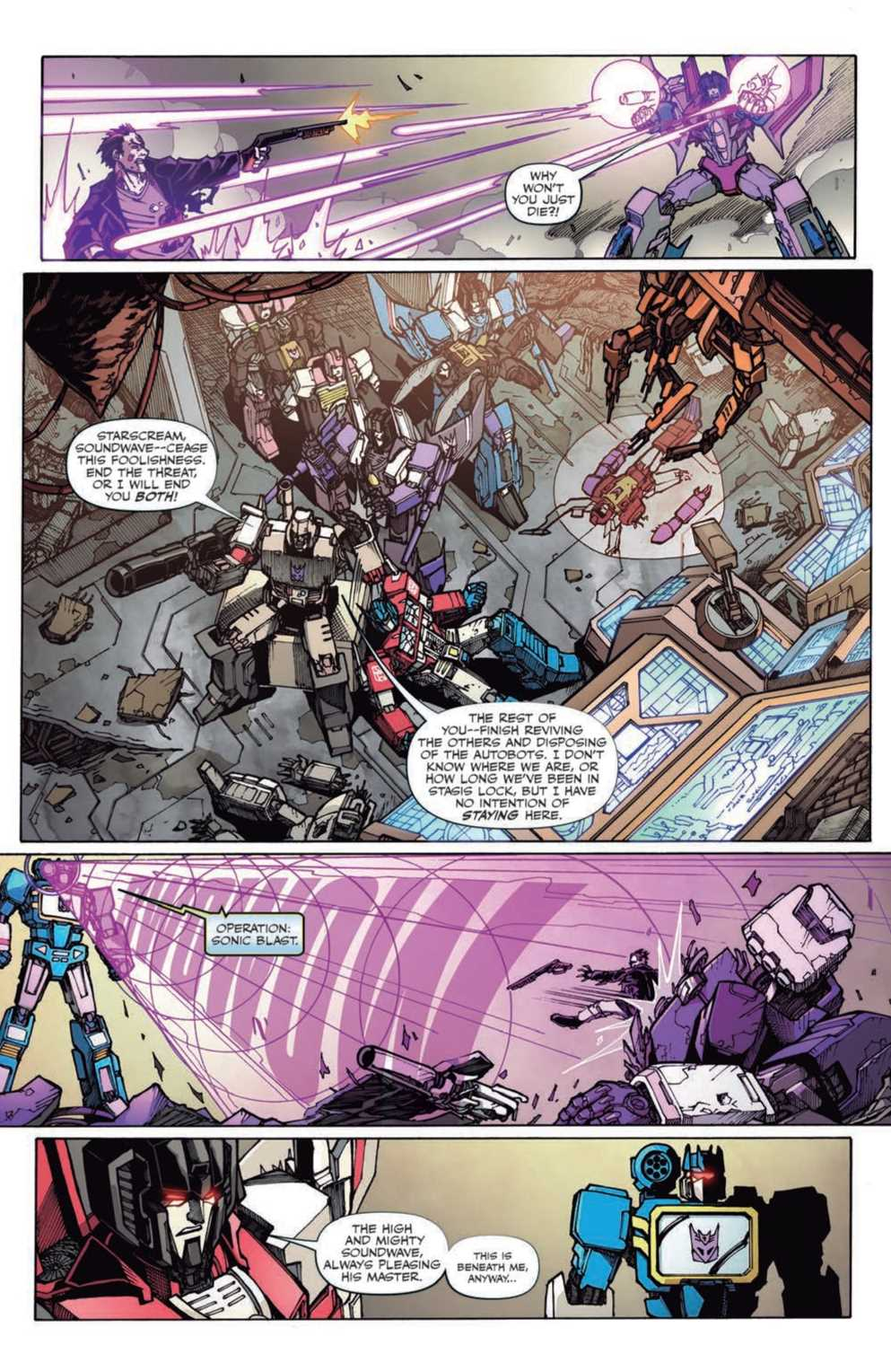 'Transformers Vs The Terminator' Issue #2 Comic Preview ...