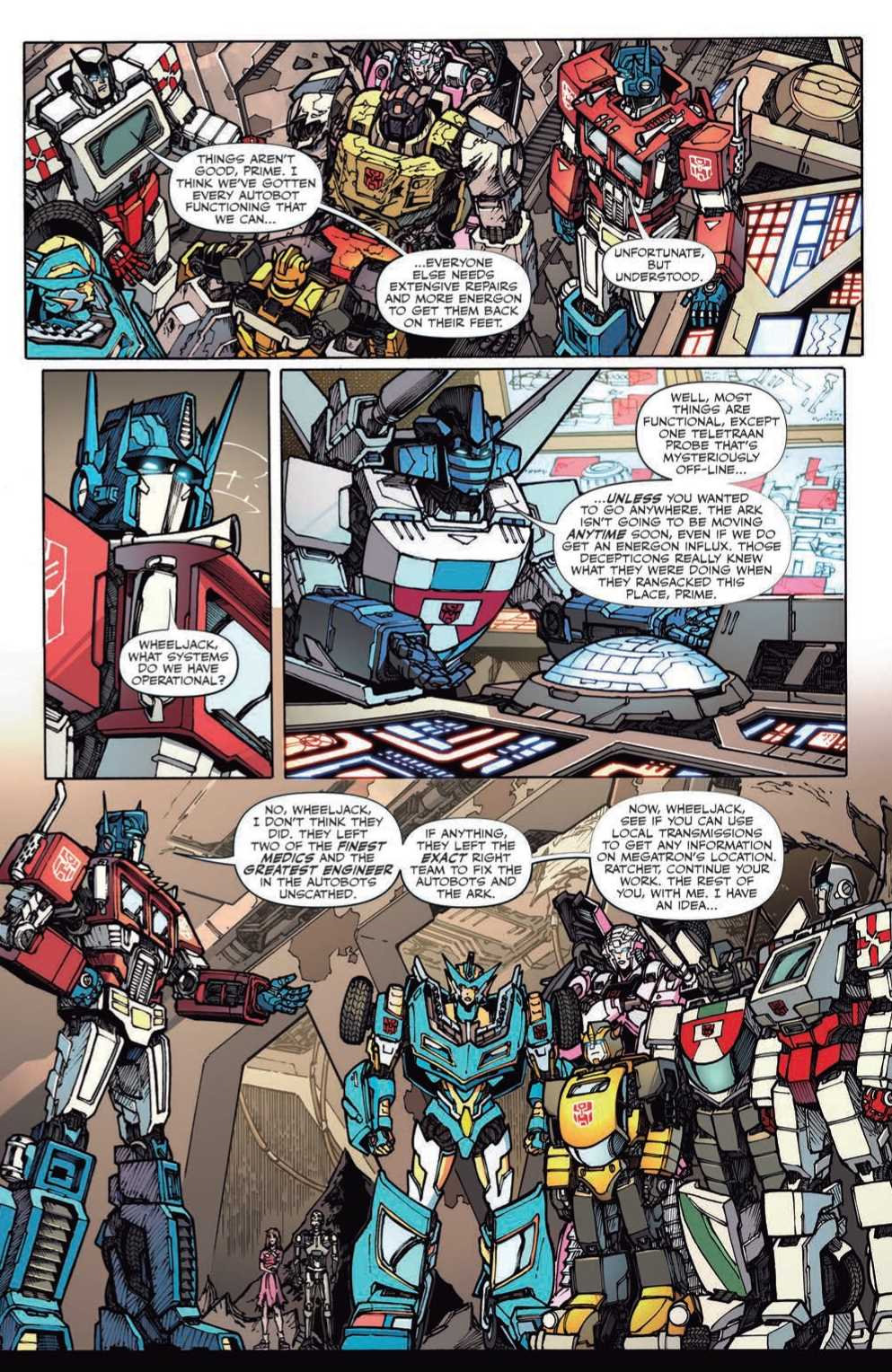 'Transformers Vs The Terminator' Issue #3 Comic Preview ...