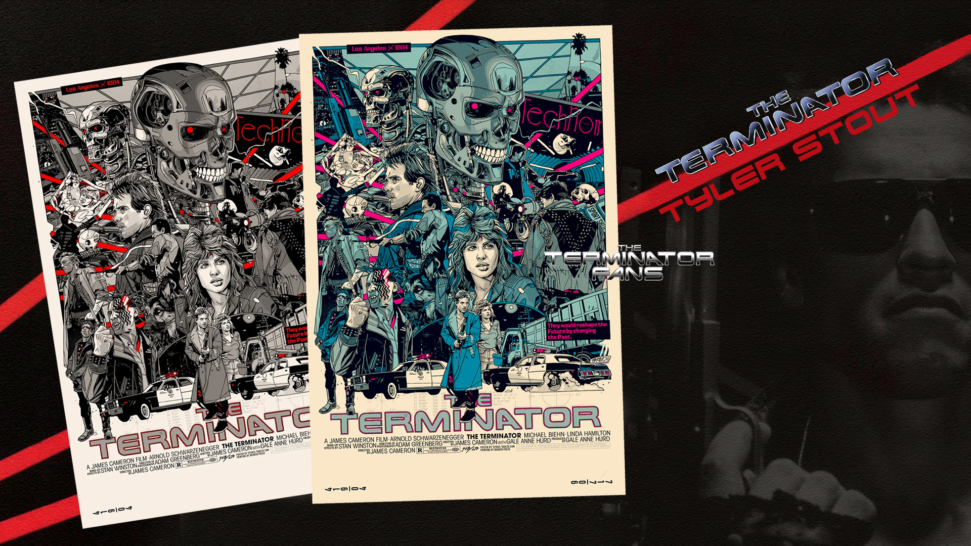 'The Terminator' Poster by Tyler Stout | TheTerminatorFans.com