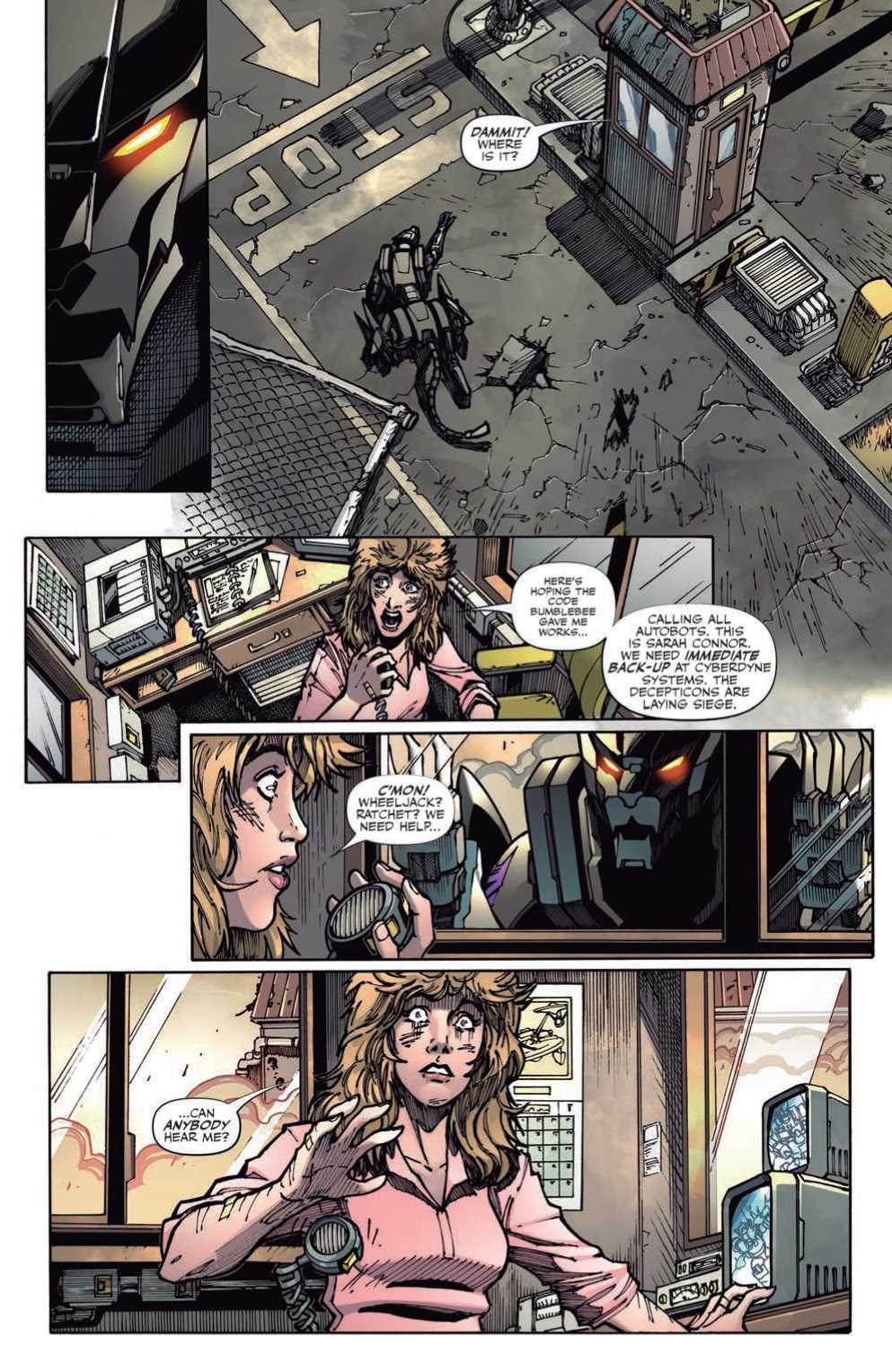 ‘TRANSFORMERS VS THE TERMINATOR’ ISSUE #4 COMIC PREVIEW ...