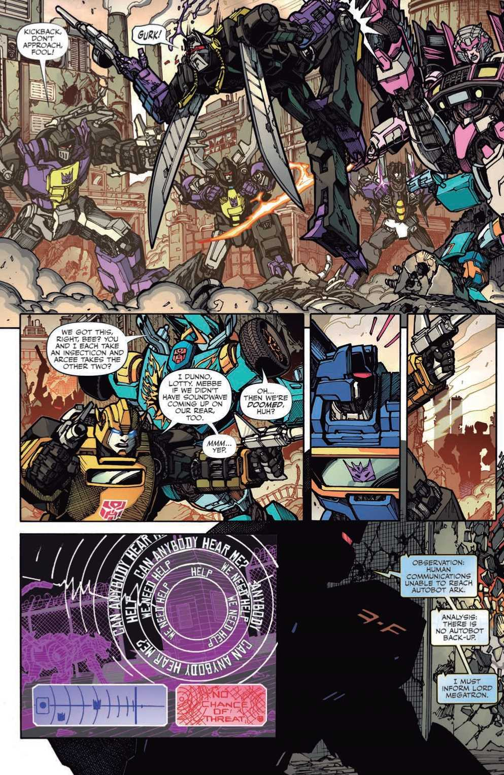‘TRANSFORMERS VS THE TERMINATOR’ ISSUE #4 COMIC PREVIEW ...