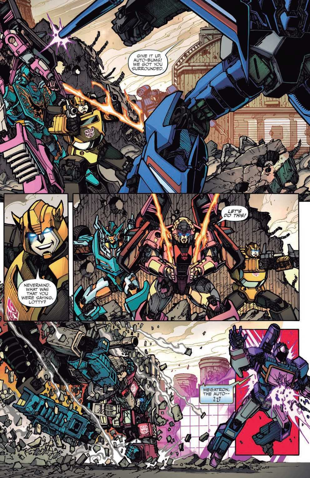 ‘TRANSFORMERS VS THE TERMINATOR’ ISSUE #4 COMIC PREVIEW ...