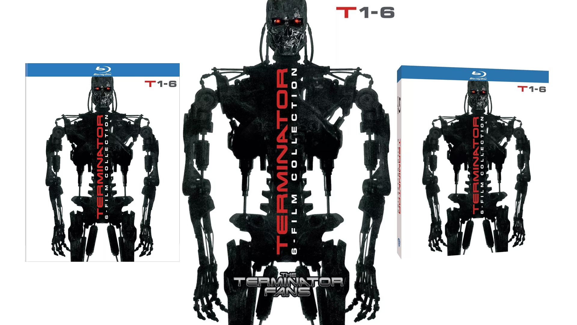 THE TERMINATOR: 6 - Film Collection [BLU-RAY + DVD] | TheTerminatorFans.com
