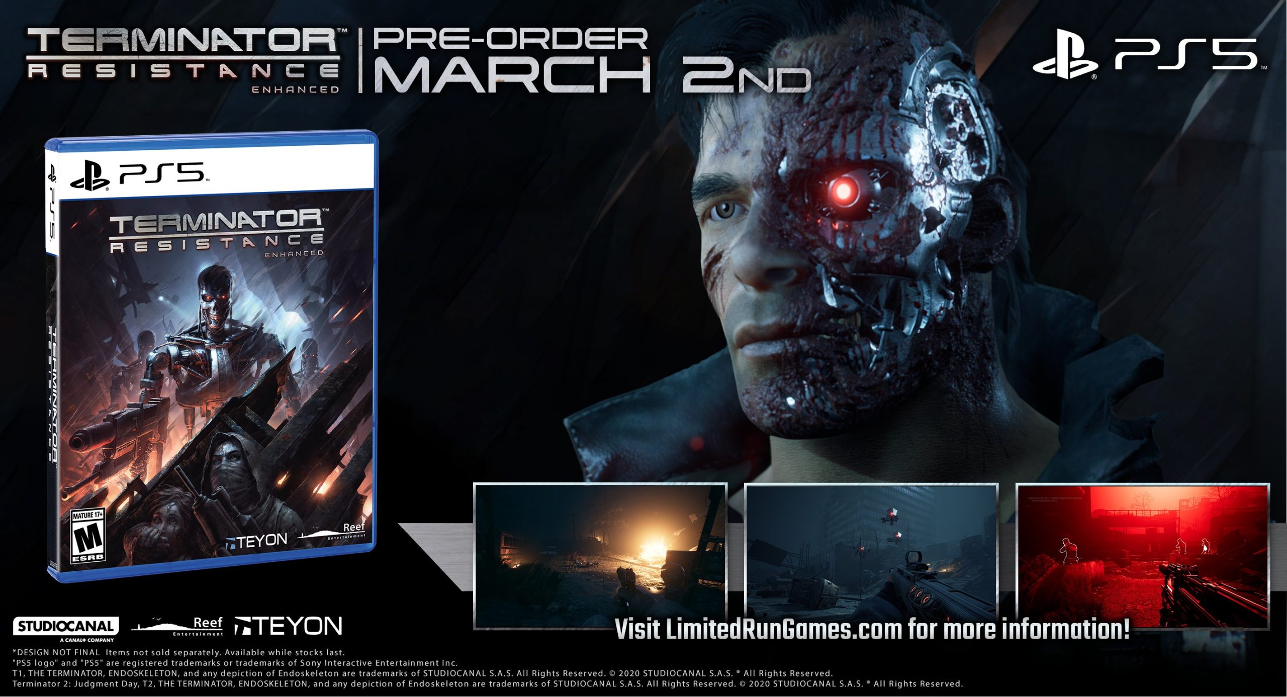 Terminator: Resistance ENHANCED Pre-Order With Limited Run Games ...
