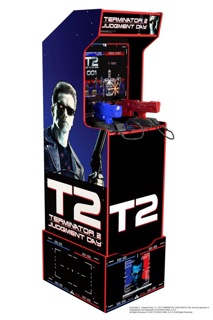 Terminator 2 The Arcade Game Coming to Homes Courtesy of Arcade1Up ...