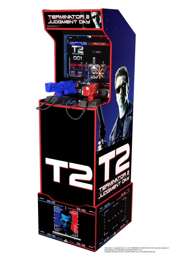 Terminator 2 The Arcade Game Coming to Homes Courtesy of Arcade1Up ...