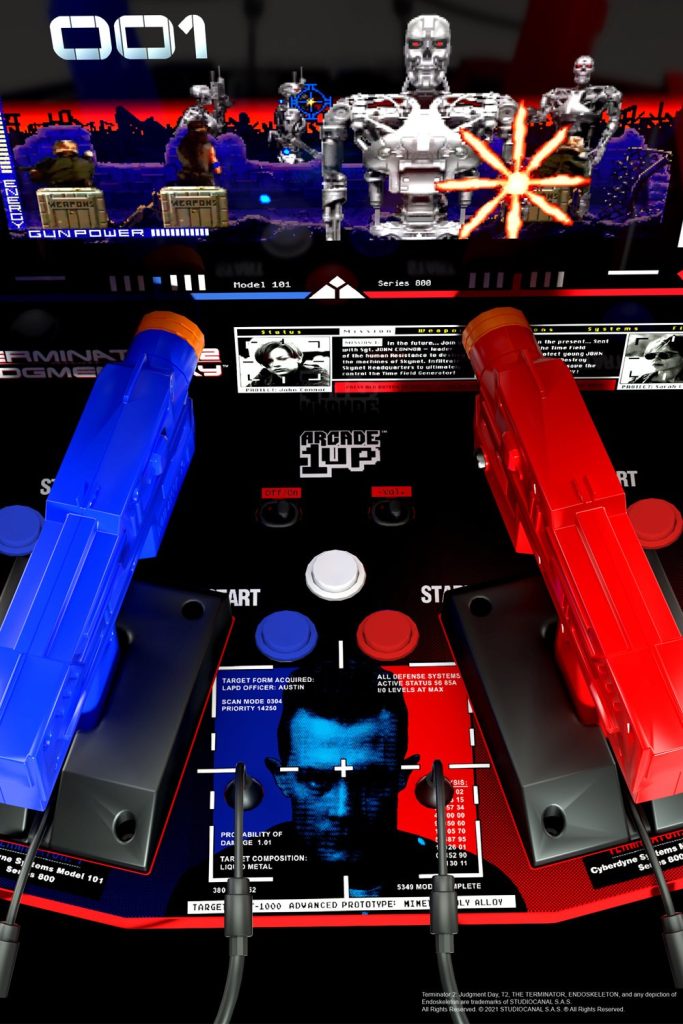Terminator 2 The Arcade Game Coming to Homes Courtesy of Arcade1Up ...