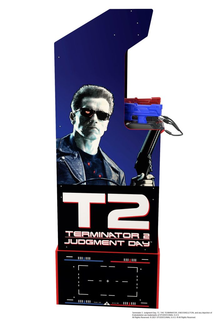 Terminator 2 The Arcade Game Coming to Homes Courtesy of Arcade1Up ...
