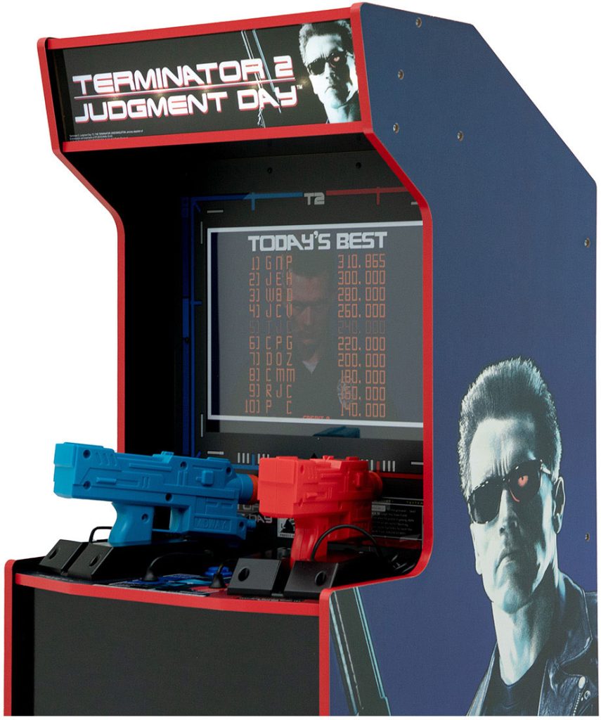 Terminator 2 The Arcade Game Coming to Homes Courtesy of Arcade1Up ...
