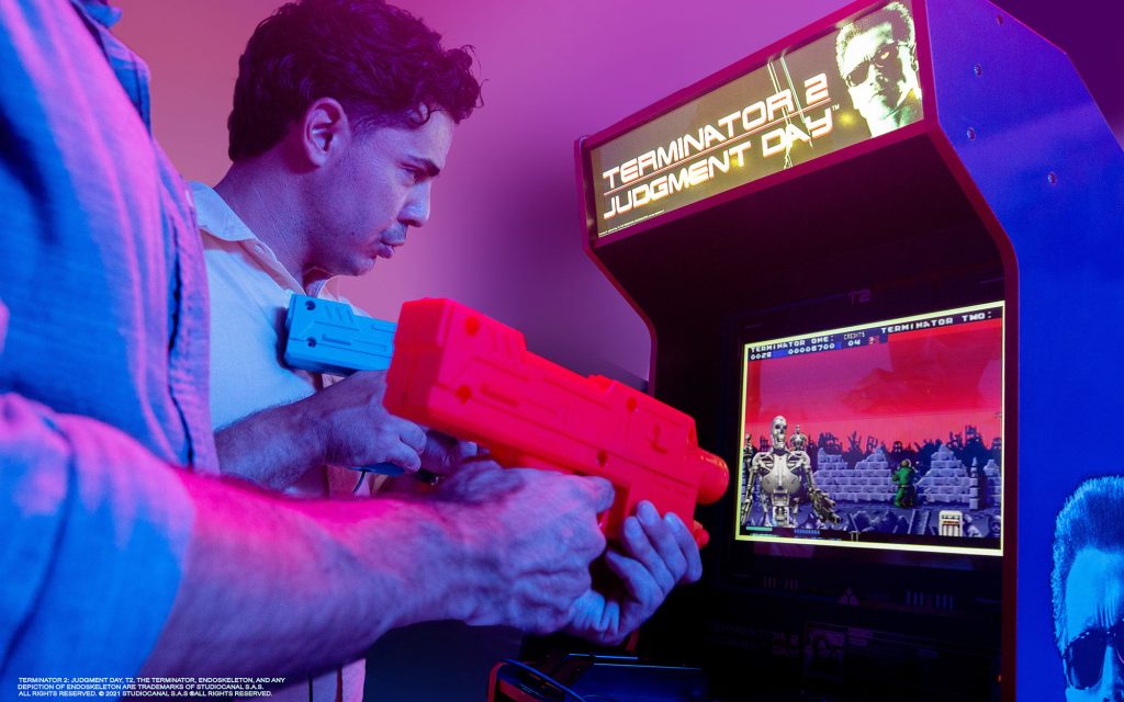 Terminator 2 The Arcade Game Coming to Homes Courtesy of Arcade1Up ...