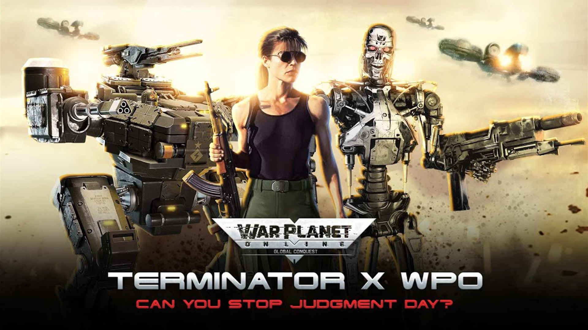 War Planet Online x Terminator 2: Judgment Day Event Teaser ...